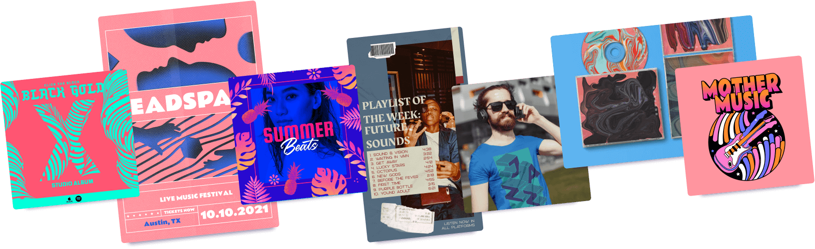 Make a Mixtape Cover That Goes With Your Tunes | Placeit